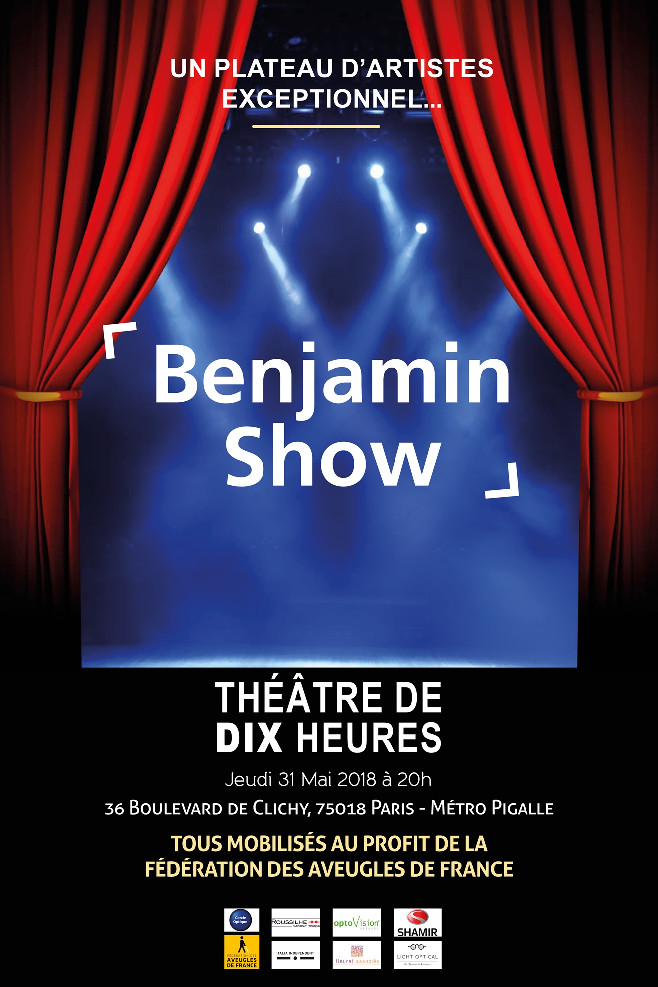 Le Benjamin Show - Light Optical - Opticien visagiste